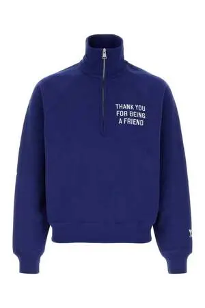 AMI Paris Cottons Sweatshirt - Blue