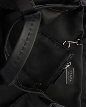 Prada Nappa Leather Tote Bag