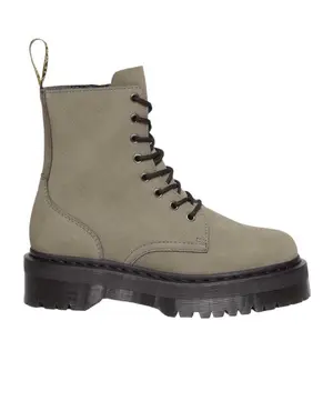 Dr. Martens Jadon Iii Lace-up Boots - Gray