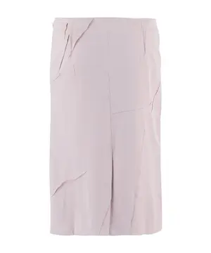 ALAINPAUL Pair With A Bow-tie Belt Midi Skirt