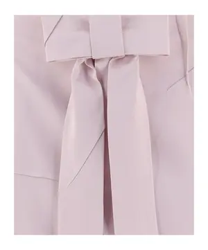ALAINPAUL Pair With A Bow-tie Belt Midi Skirt