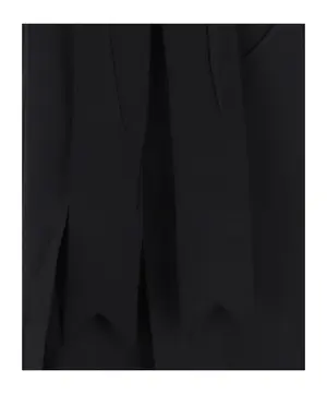 ALAINPAUL Acetate-blend Midi Dress With Bow