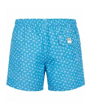 Fedeli Printed Swim Trunks