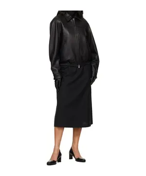 TONYWACK Zipped Leather Jacket