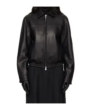TONYWACK Zipped Leather Jacket
