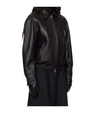 TONYWACK Zipped Leather Jacket