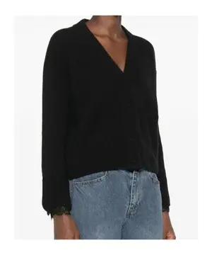 Ermanno Scervino Lace-trim Cashmere Cardigan