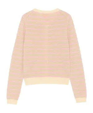 Guest In Residence Pebble Stripe Jane Cardigan