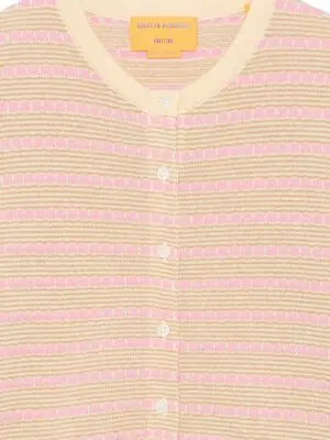 Guest In Residence Pebble Stripe Jane Cardigan