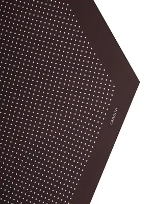 LARDINI Patterned Square Scarf