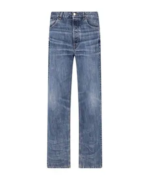 JEANERICA Belt-loop Jeans - Blue