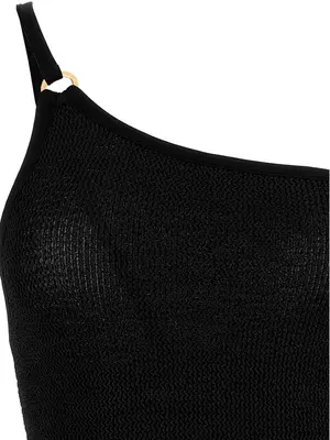 Hunza G Clara One-shoulder Swimsuit