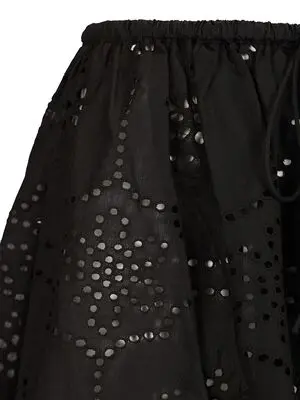 Matteau Broderie Mini Skirt