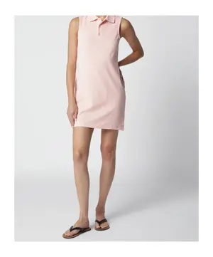 FLORE FLORE Lauren Sleeveless Polo Collar Dress