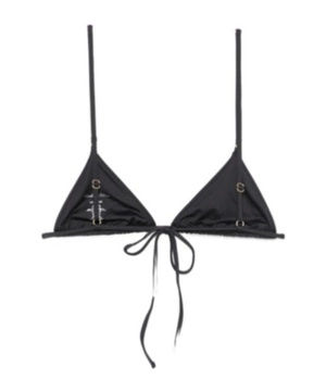 Frankies Bikinis Tie-front Bikini Top