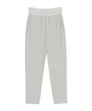 PANICALE Drawstring Casual Pants - White