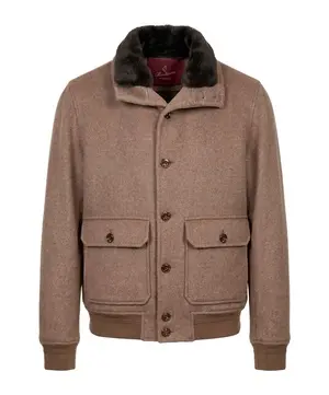 MONTECORE Long-sleeve Casual Jacket - Brown