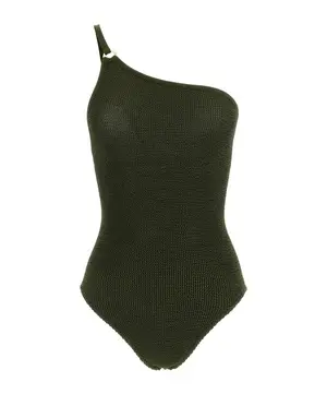 Hunza G Clara One-piece Swimsuit - Green