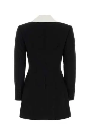 SELF-PORTRAIT Black Tailored Blazer Mini Dress