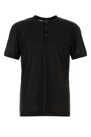 Dolce & Gabbana Silk T-shirt - Black