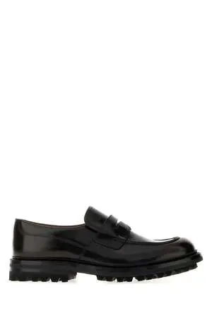 Church's Dark Leather Mc Kinnon Loafers - Brown