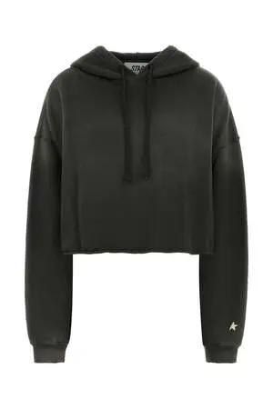 GOLDEN GOOSE Slate Cotton Sweatshirt - Gray