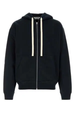JIL SANDER Zip Up Sweatshirt W/hoodie Pnt - Multicolor