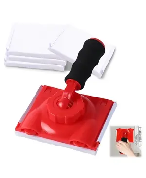 XDOVET Paint Edge Trimmer Pad Applicator Corner Tool Refills - Red