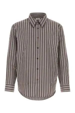 SAINT LAURENT Saint Laurent Men Embroidered Poplin Shirt