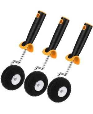 XDOVET Drywall Corner Roller Putty Brush Mud Application Tool - Orange