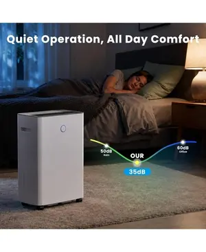 COWSAR 85 Oz Dehumidifier With Drain Hose For Home