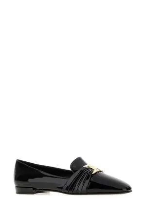 FERRAGAMO Leather Lumie Loafers