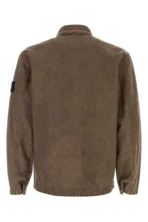 Stone Island Cotton Blend Shirt