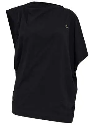 VIVIENNE WESTWOOD Oversized Hebo Top - Black