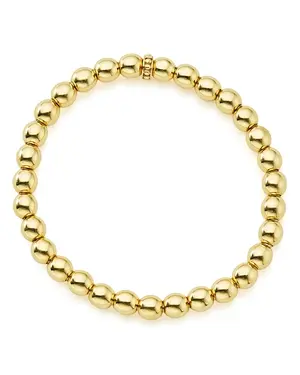 Lagos Caviar Collection 18k Beaded Bracelet, 6mm