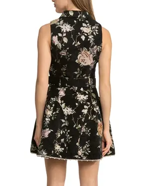 EN SAISON Jasmine Belted Sleeveless Mini Dress
