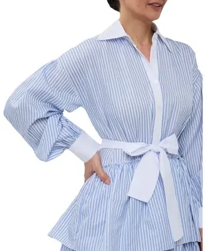 MARIELLE STOKKELAAR Brittany Striped Dress