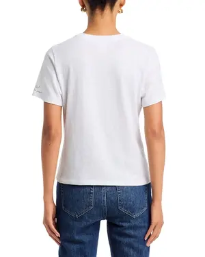 Cinq À Sept Embellished All You Need Graphic Tee
