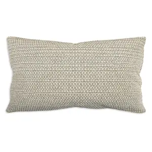 POM POM AT HOME Julian Handwoven Throw Pillow, 14 X 24 - Moss