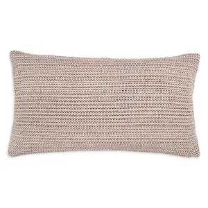 POM POM AT HOME Julian Handwoven Throw Pillow, 14 X 24 - Walnut