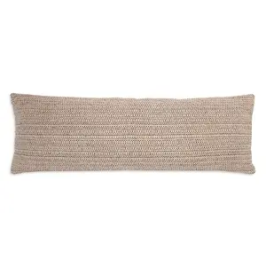 POM POM AT HOME Julian Handwoven Throw Pillow, 14 X 40 - Walnut