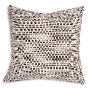 POM POM AT HOME Julian Handwoven Throw Pillow, 20 X 20 - Charcoal