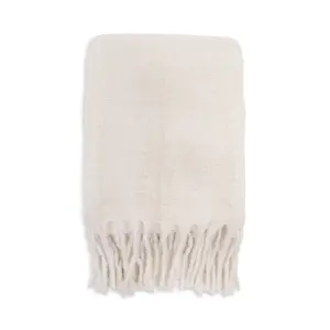 POM POM AT HOME Summit Throw Blanket Ivory