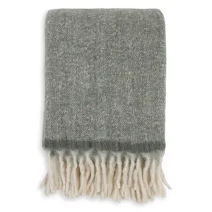 POM POM AT HOME Summit Throw Blanket Moss