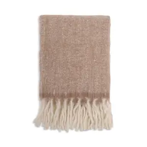 POM POM AT HOME Summit Throw Blanket - Natural