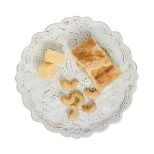 JULISKA Berry & Thread Thistle Cocktail Plate, Set Of 4