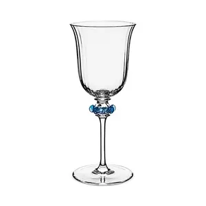 JULISKA Nell Ruffle Wine Glass, Set Of 2 - Chambray