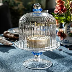 JULISKA Nell Ruffle Dome Cake Stand