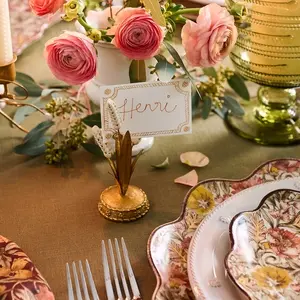 JULISKA Forest Walk Wheat Place Card Holder, Set Of 2
