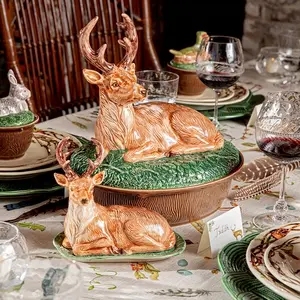 JULISKA Forest Walk Stag Baker With Lid